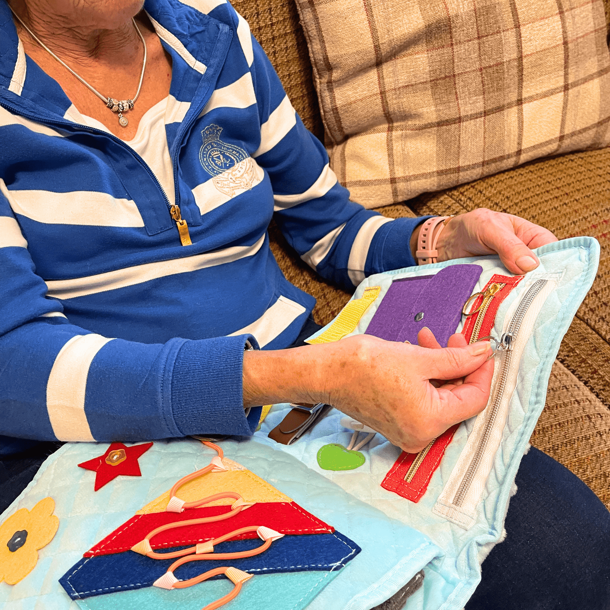 Ravencourt Living Fiddle Blanket - Story & Sons
