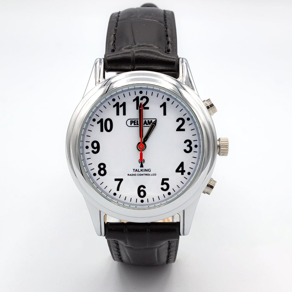 Radio Controlled Talking Analogue Watch - Croc Effect Strap - Story & Sons