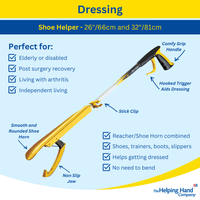 Shoe-Helper Reacher/Grabber Aid - Story & Sons