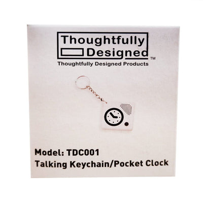Old Stock - No Battery Talking Keychain Pocket Clock - Story & Sons